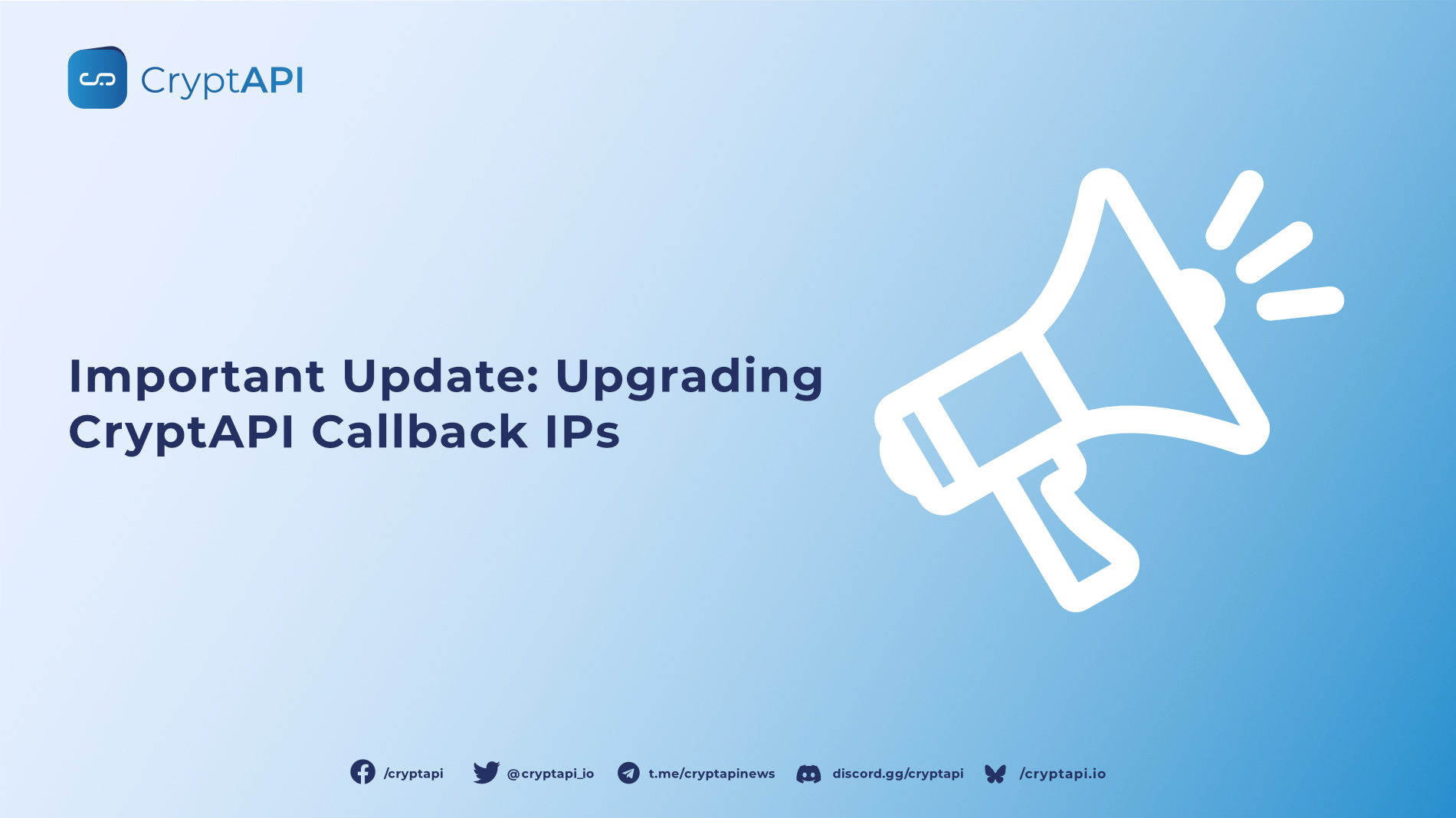 Important Update: Upgrading CryptAPI Callback IPs